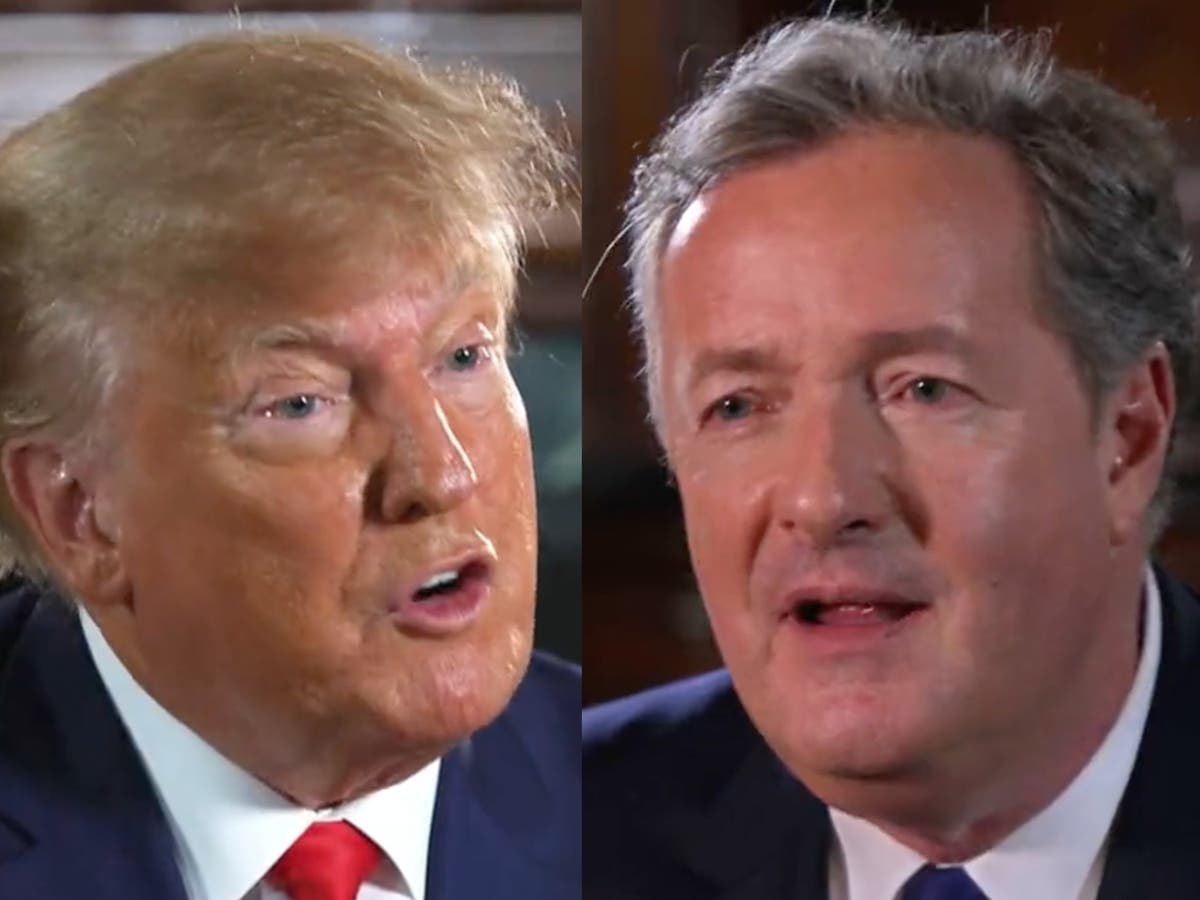Trump Releases Audio In Effort To Prove He Didnt Storm Out Of Piers